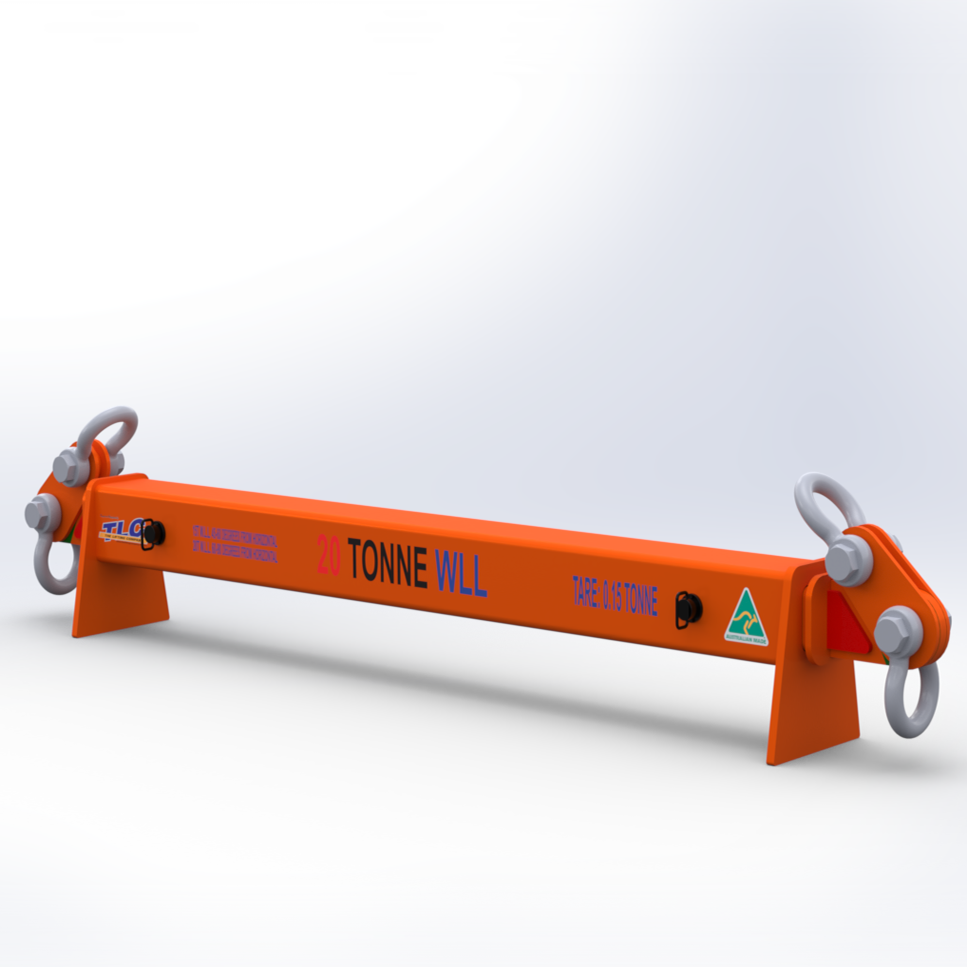 20t 2.3-3.2m extendable spreader beam