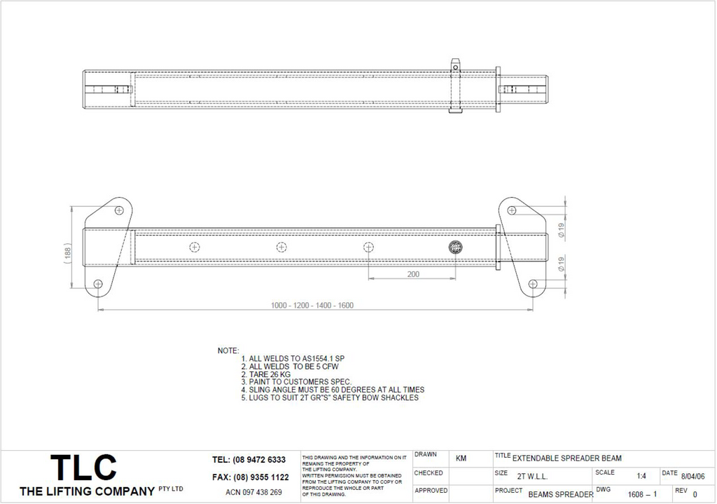 1.5t aluminium vee beam