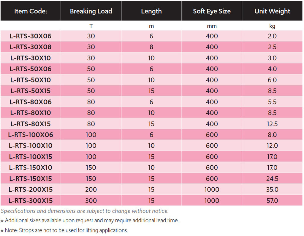 Legend heavy duty recovery towing strops