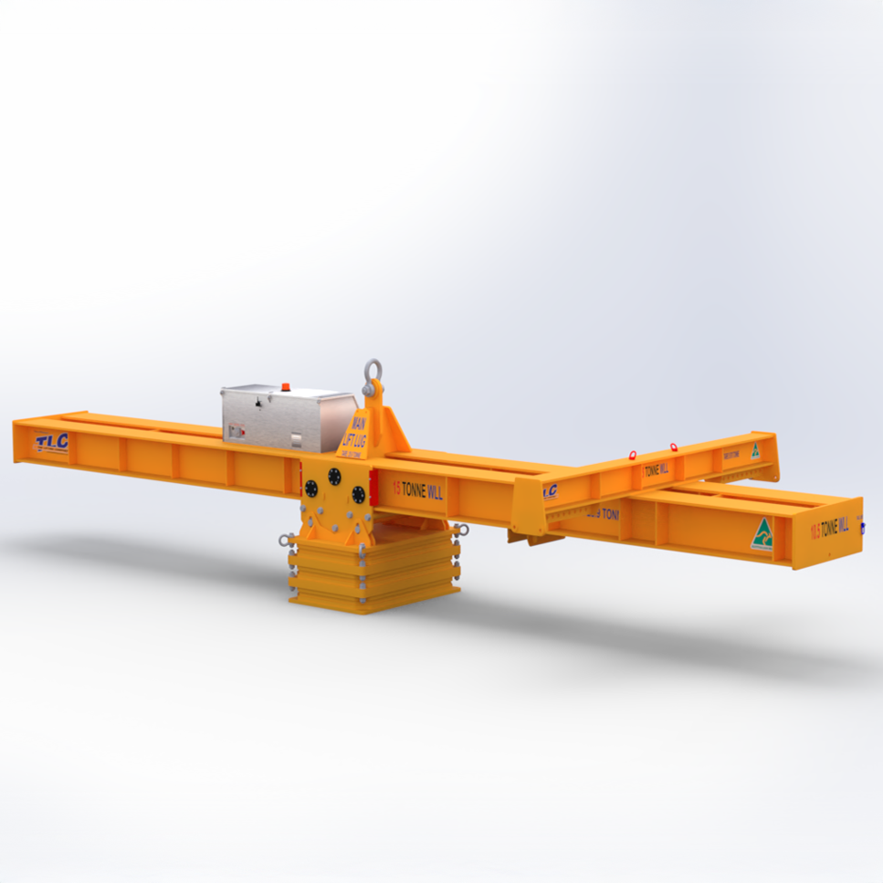 15t counterweight lifting beam with load beam