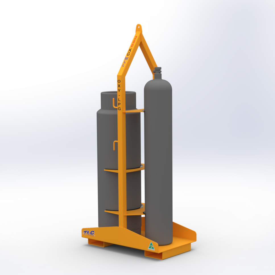 200kg g size oxy and lpg lifting frame