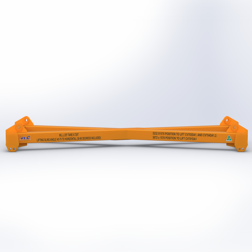 25t spreader "x" frame