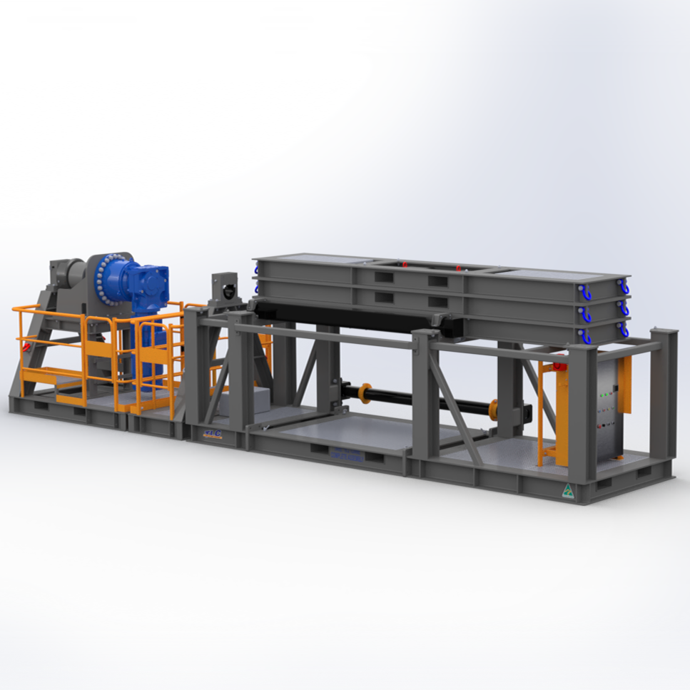 100t m.r.c. electric belt winder