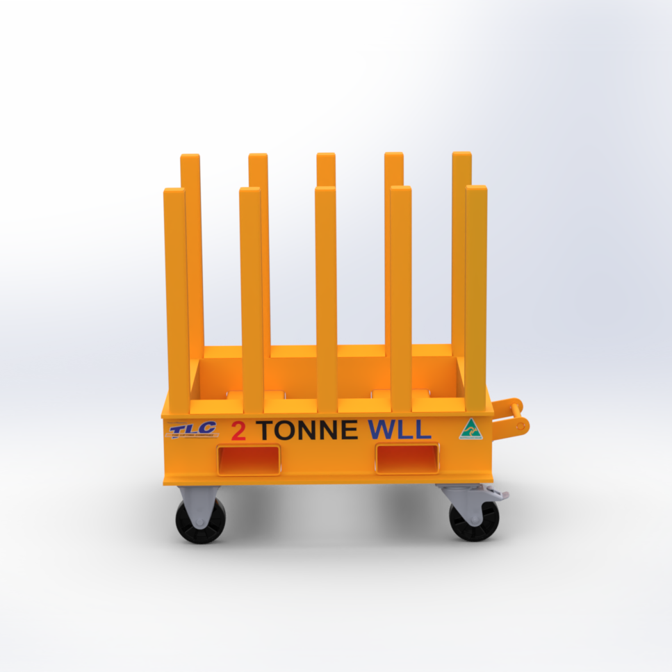 2t rolling stock wheel frame