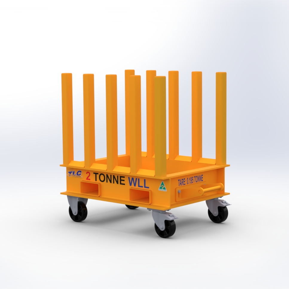 2t rolling stock wheel frame