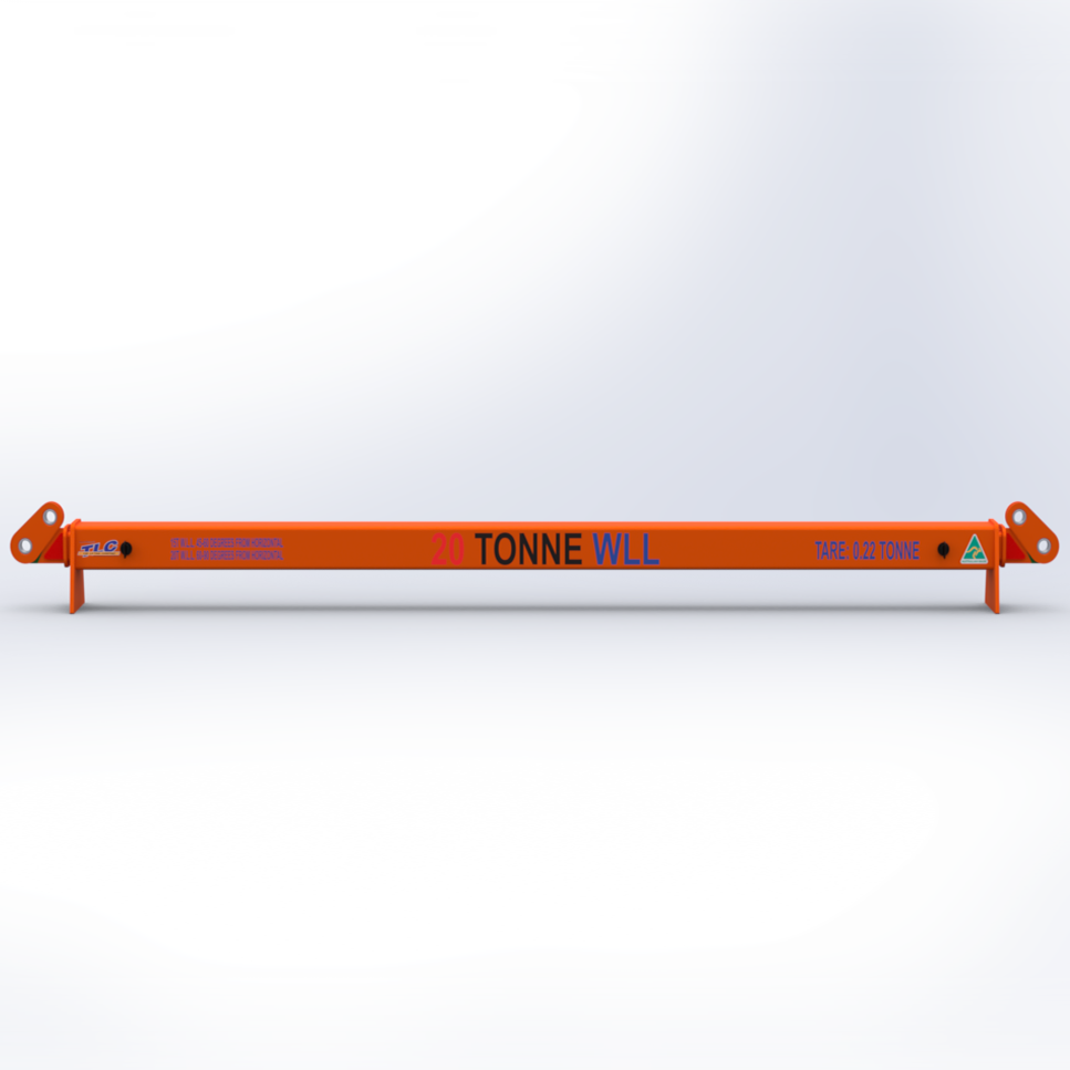 20t 4-6m extendable spreader beam