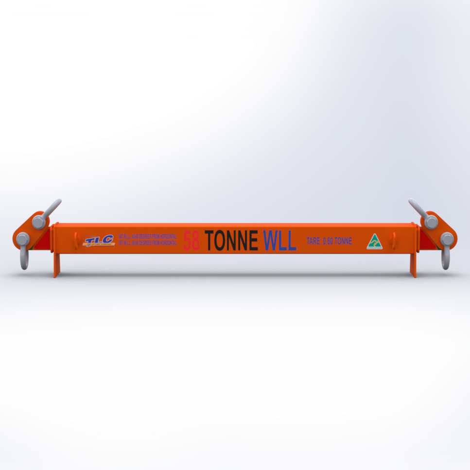 58t 4-6m extendable spreader beam