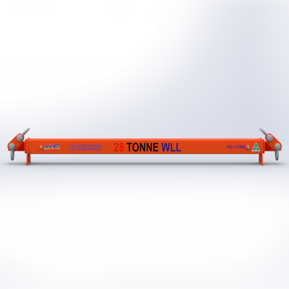 28t 4-6m extendable spreader beam