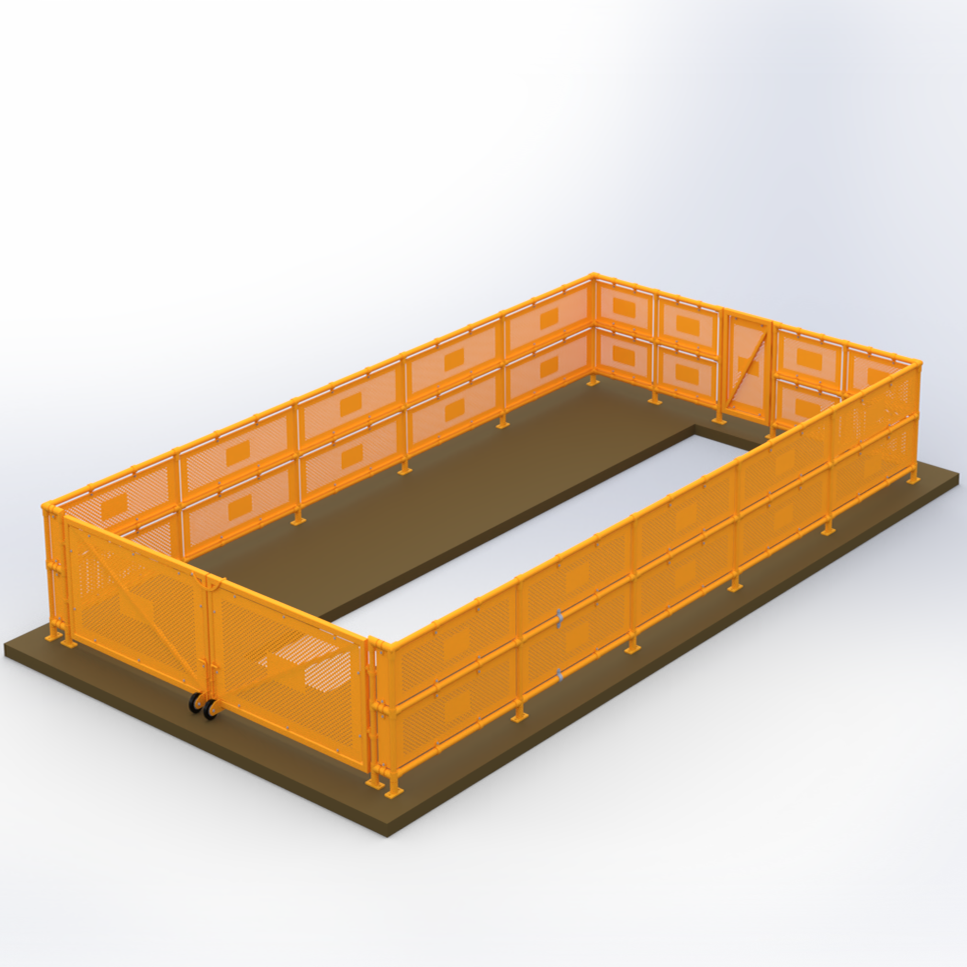 Pit safety barrier