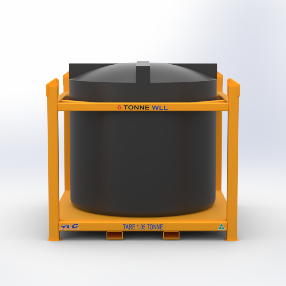 6t 5000l water tank lifting frame