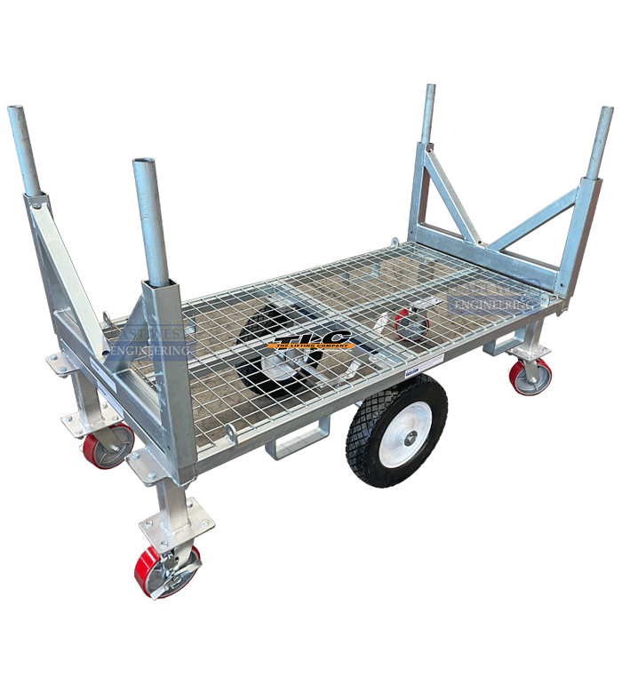 Apv100-at pipe trolley - all-terrain
