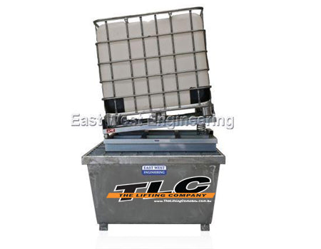 Ibc spill bin + spring tilter - the lifting company
