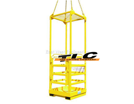Wp-c8 1 person crane cage .75m squareroof - the lifting company