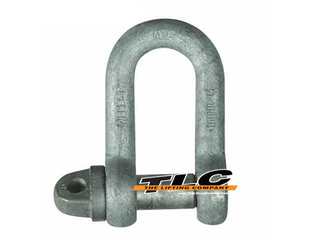 Shackle grade m dee galvanised - the lifting company