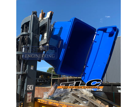 W660prb 660l wheelie bin with rotator base - the lifting company